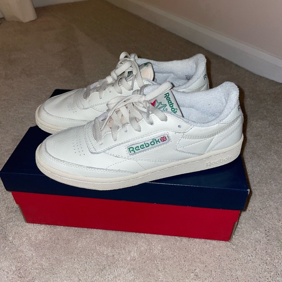 Reebok | Shoes | Club C85 Vintage 85w Chalkgreen | Poshmark